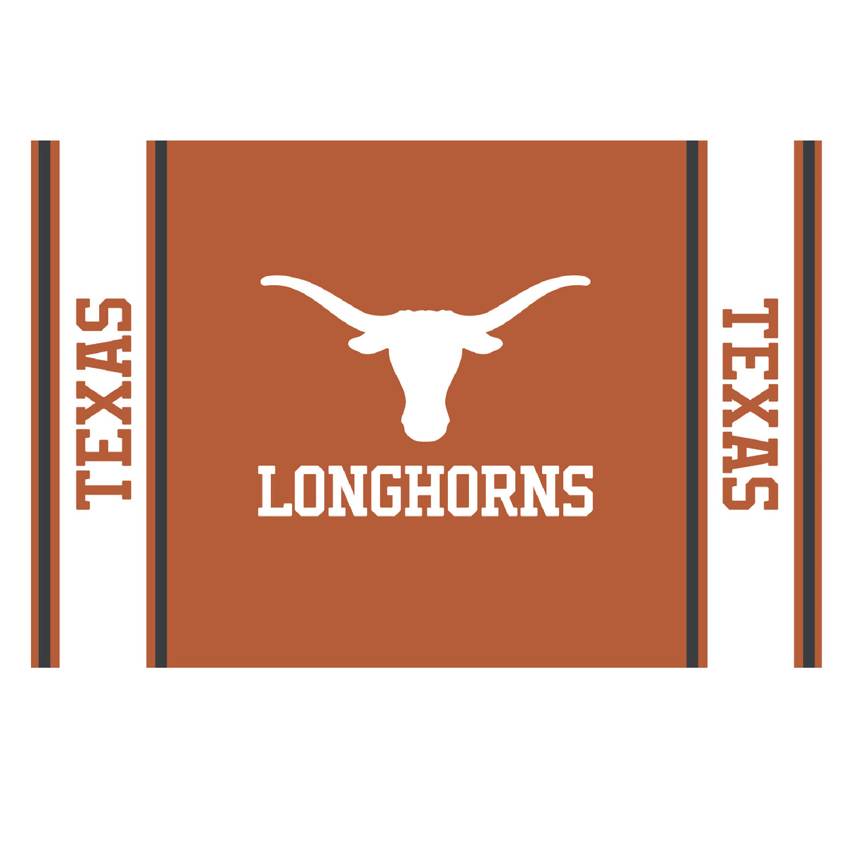 Texas Longhorns Classic Poster 12" x 18" - Indigo Falls