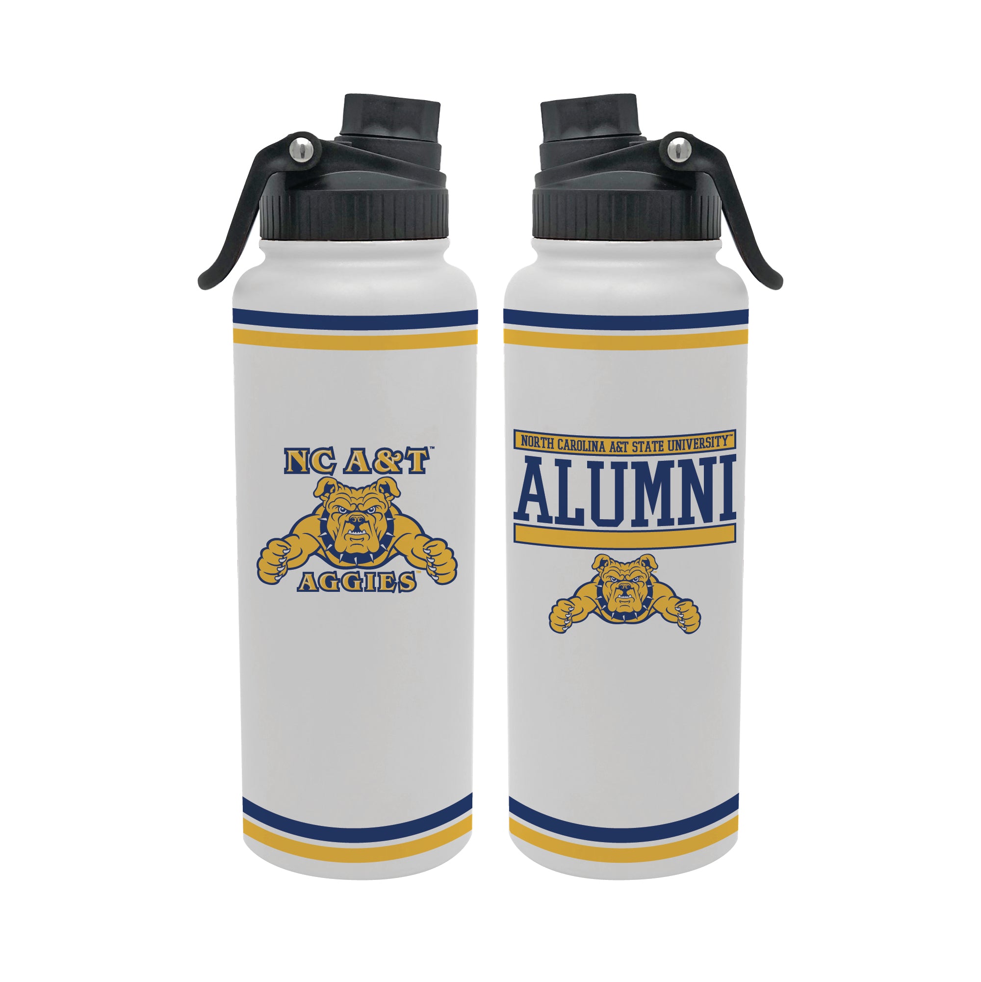 34oz North Carolina A&T Aggies Alumni Aqua Bottle – Indigo Falls
